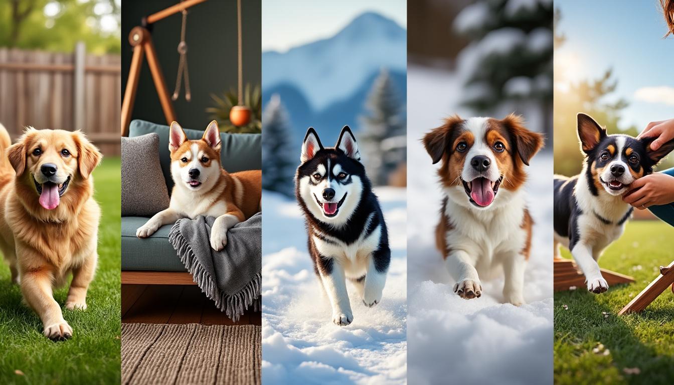 Les races de chiens les plus adaptées à votre style de vie
